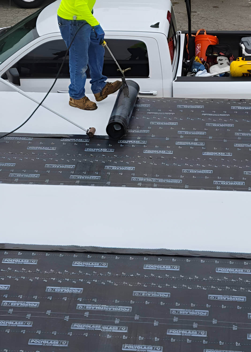 Torch Down Roof - Hercules Roofing